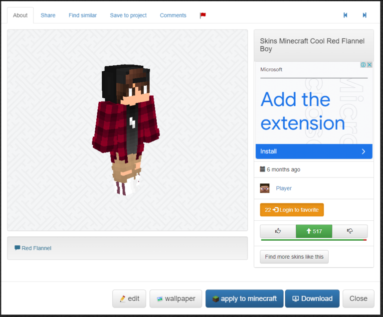 【マイクラ】スキンを変更する方法の解説。 Java版、統合版両方対応!